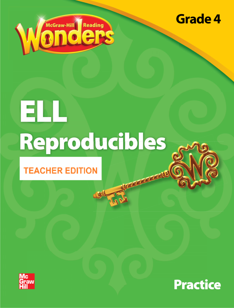 [Sách] McGraw-Hill Reading Wonders Grade 4 ELL Reproducibles Practice ...