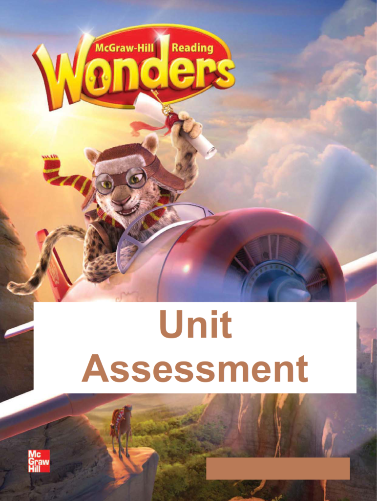 [Sách] McGraw-Hill Reading Wonders Grade 4 Unit Assessment with answer ...
