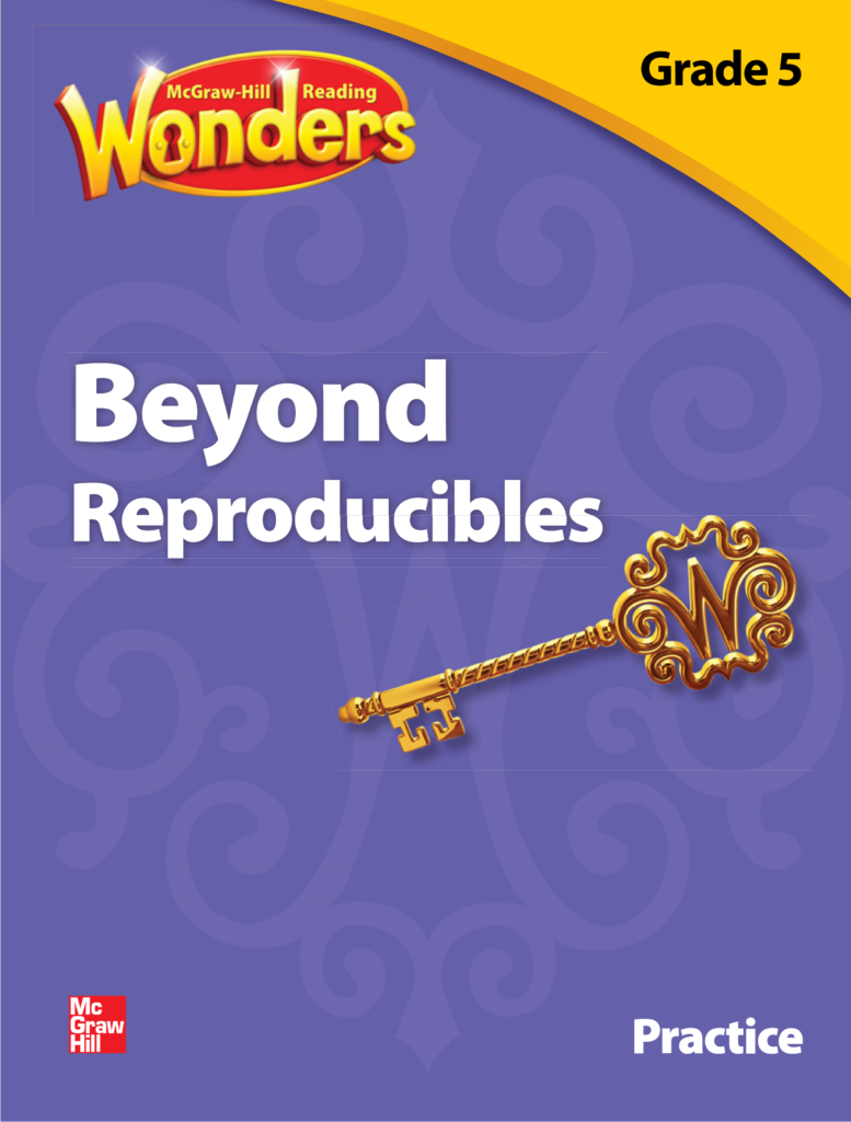 [Sách] McGraw-Hill Reading Wonders Grade 5 Beyond Reproducibles ...