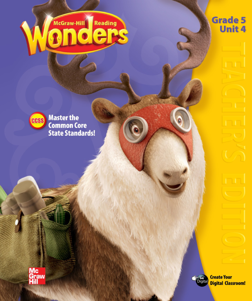 [Sách] McGraw-Hill Reading Wonders Grade 5 TEACHER EDITION – Unit 4 ...