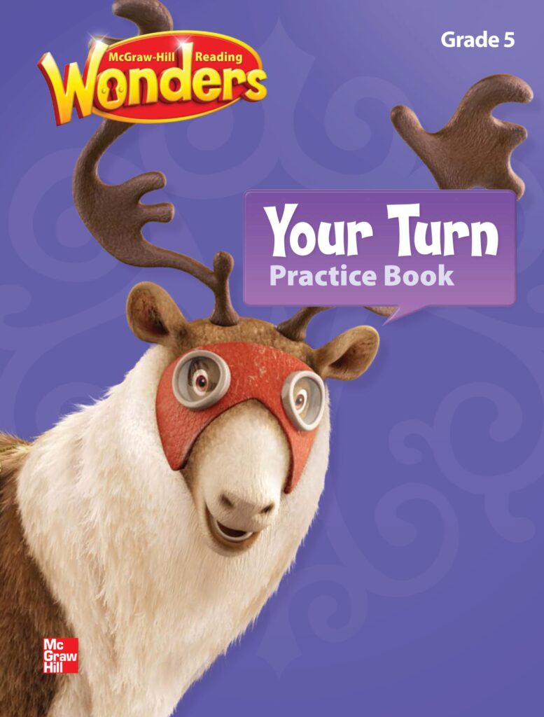[Sách] McGraw-Hill Reading Wonders Grade 5 Your Turn Practice Book ...