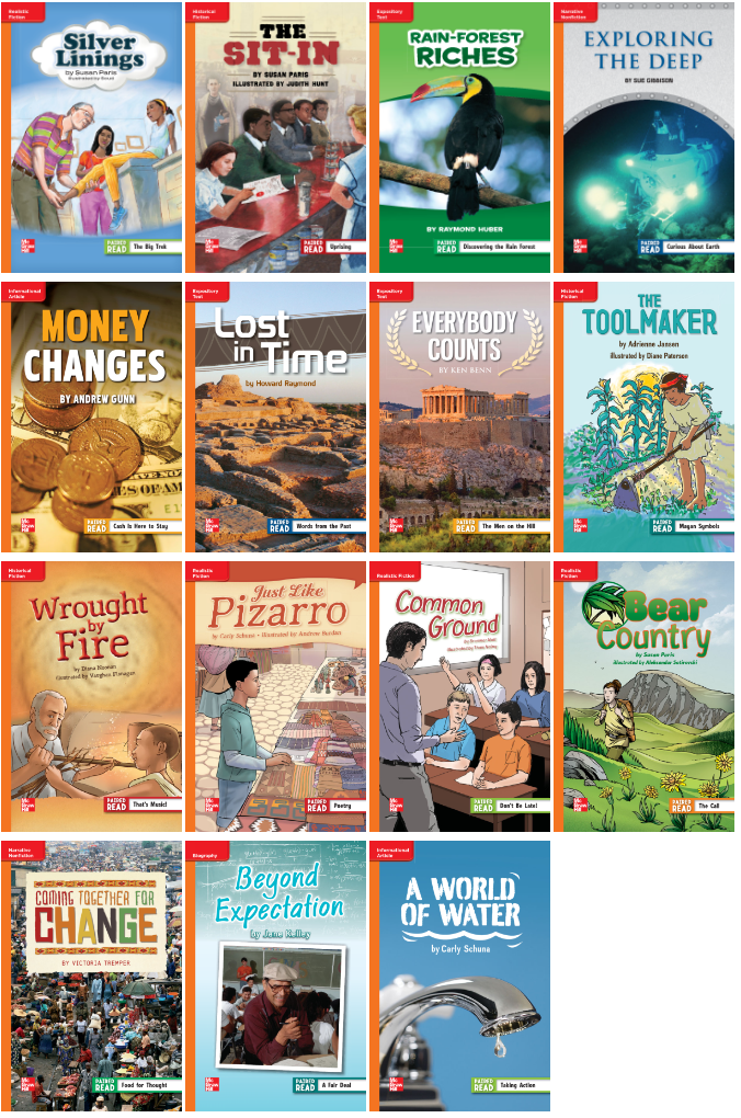 [Sách] McGraw-Hill Reading Wonders Grade 6 – Approaching level CUỐN 1 ...