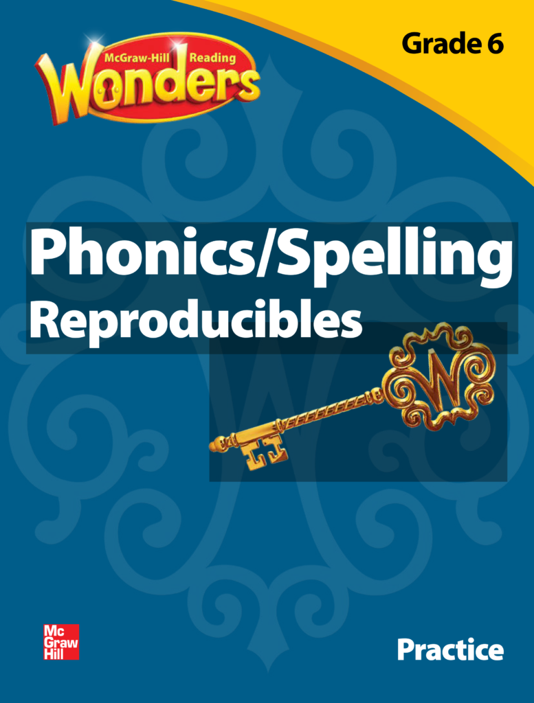 [Sách] McGraw-Hill Reading Wonders Grade 6 Phonics Spelling ...