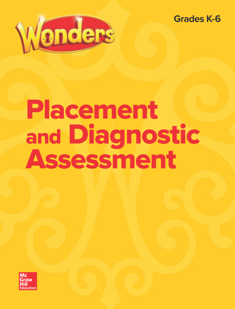[Sách] McGraw-Hill Reading Wonders Grade K-6 Placement and Diagnostic ...