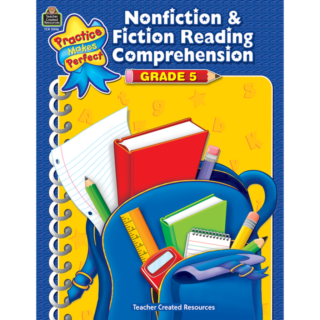 [Sách] Nonfiction & Fiction Reading Comprehension Grade 5 (Practice ...