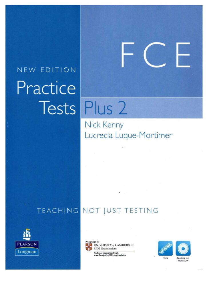 [Sách] Pearson Practice Tests Plus 2 FCE with answers ( New Edition ...