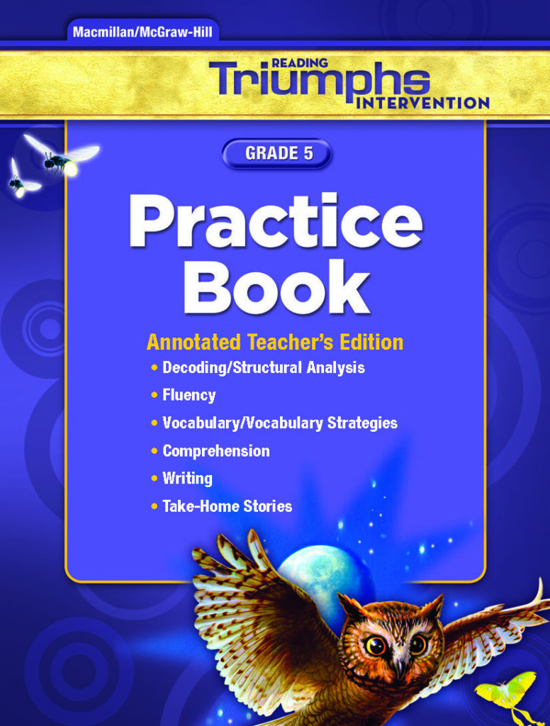 [Sách] Reading Triumphs Intervention Practice Book Grade 5 Annotated ...