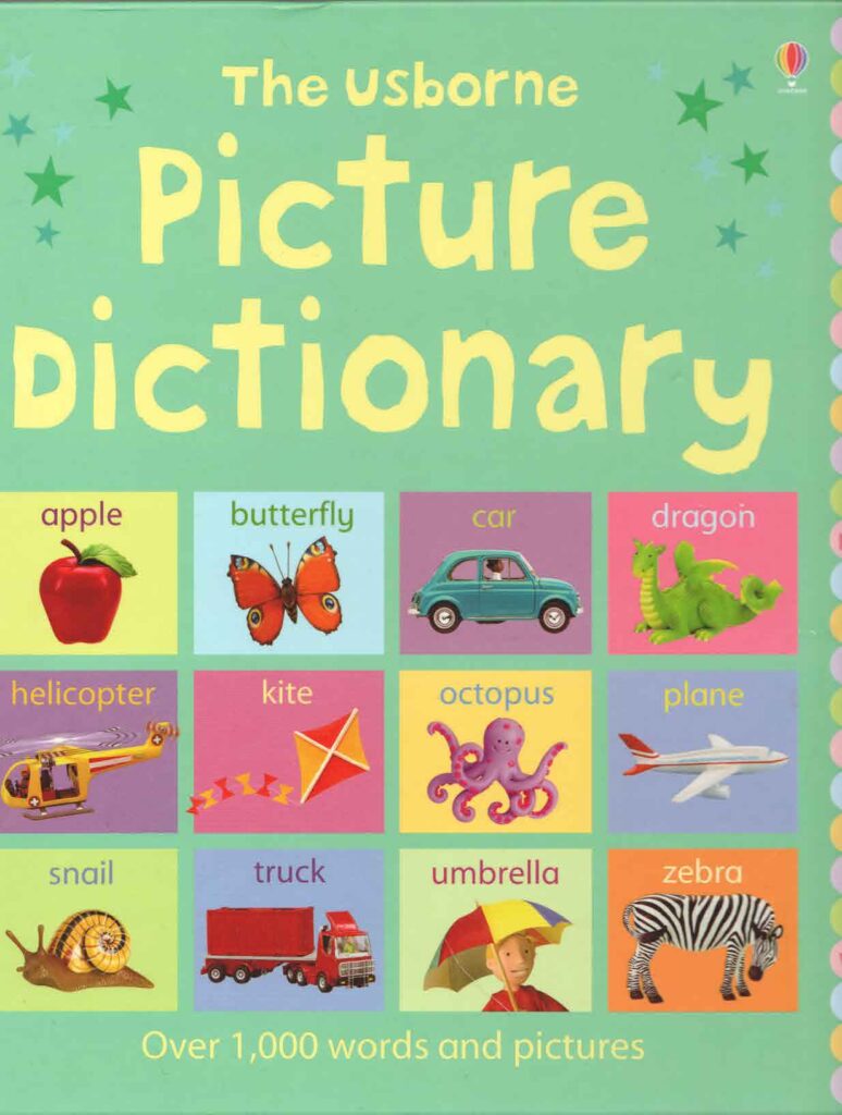 [Sách] The Usborne English Picture Dictionary (Over 1000 Words and ...
