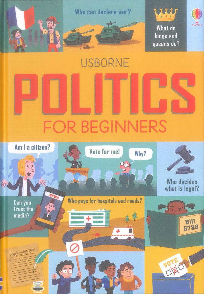 [Sách] Usborne Politics for Beginners by Alex Frith, Rosie Hore and ...