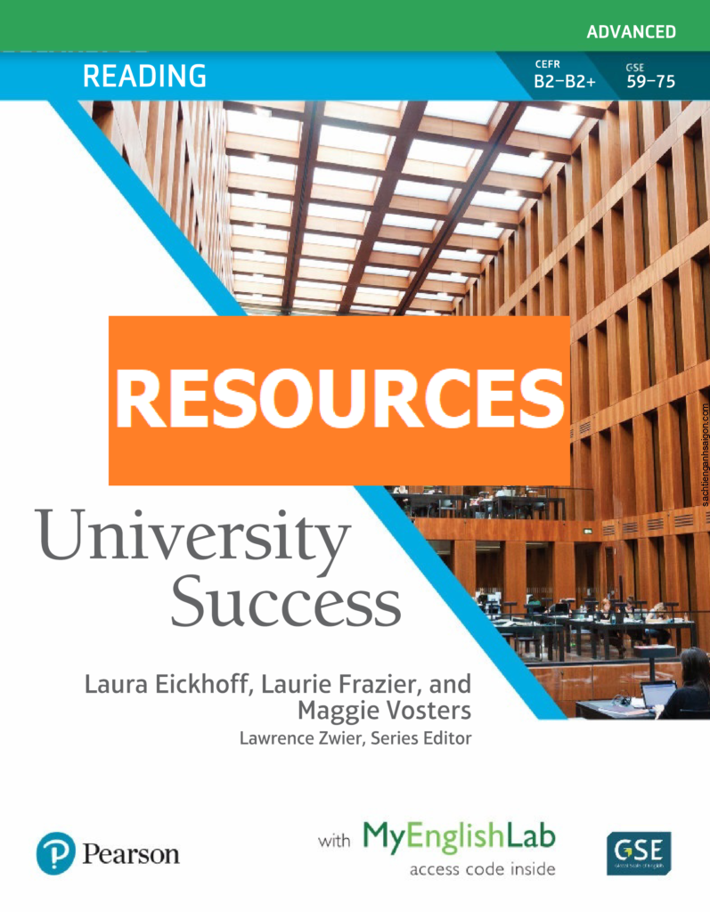 [TẢI VỀ] Pearson University Success Advanced Reading : RESOURCES (audio ...