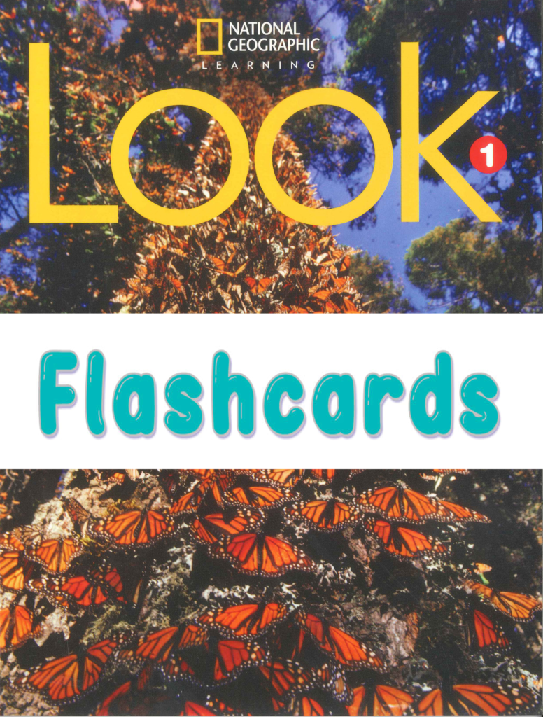 [THẺ FLASHCARD] Look 1 (American English) – 207 thẻ ép plastic - Sách ...