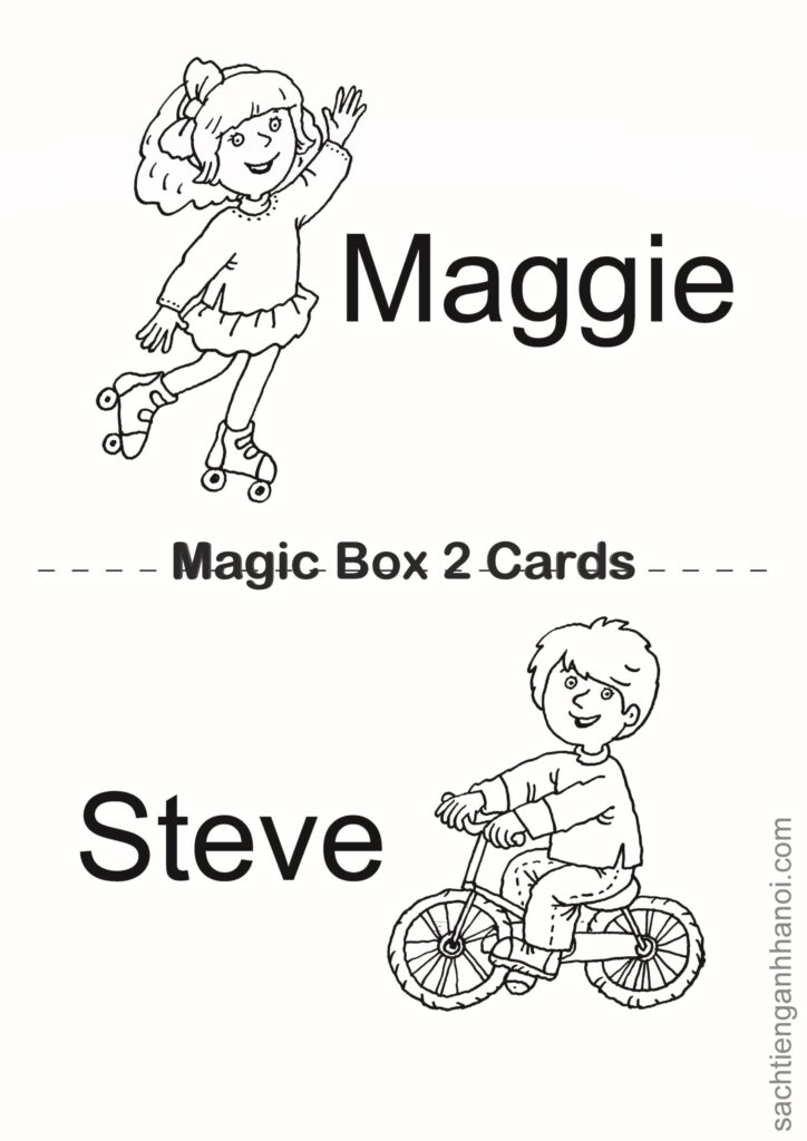 [THẺ FLASHCARD] Magic Box Level 2 – 109 thẻ A5, ép plastics - Sách ...
