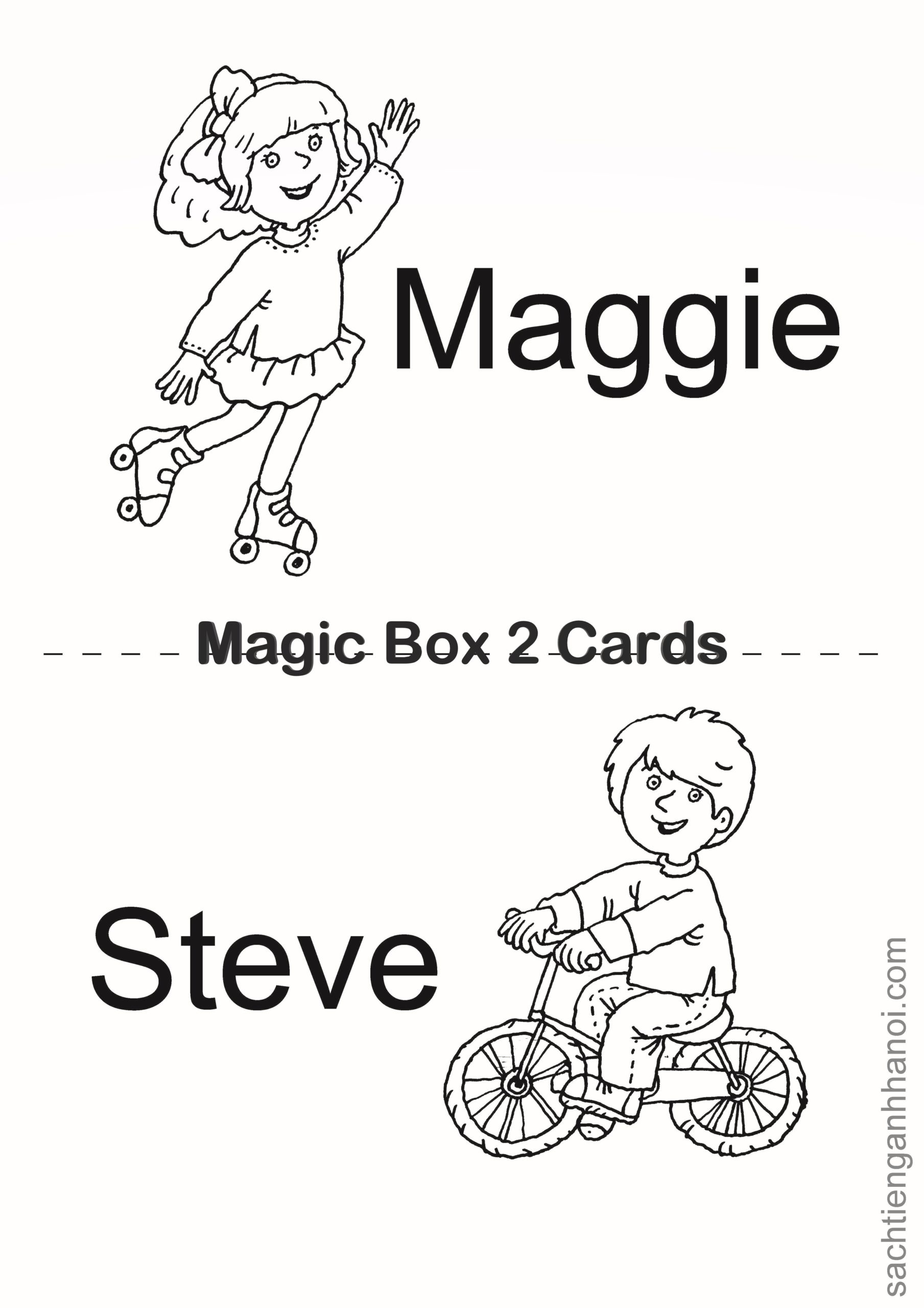 [THẺ FLASHCARD] Magic Box Level 2 – 109 thẻ A5, ép plastics - Sách ...