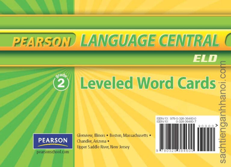[THẺ FLASHCARD] Pearson Leveled Word Cards, Grade 2 – 161 thẻ, ép ...