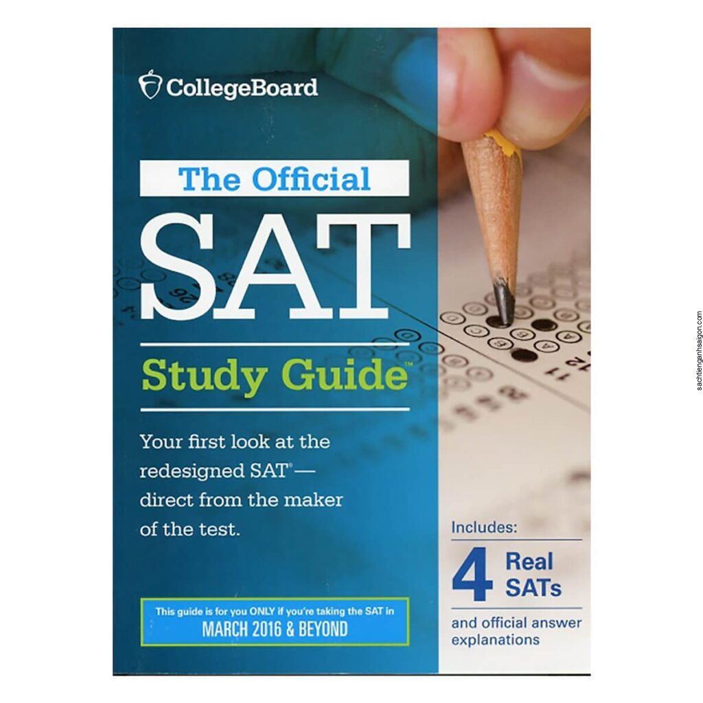 Official SAT Study Guide SATs 4 Real SATS and official answer ...