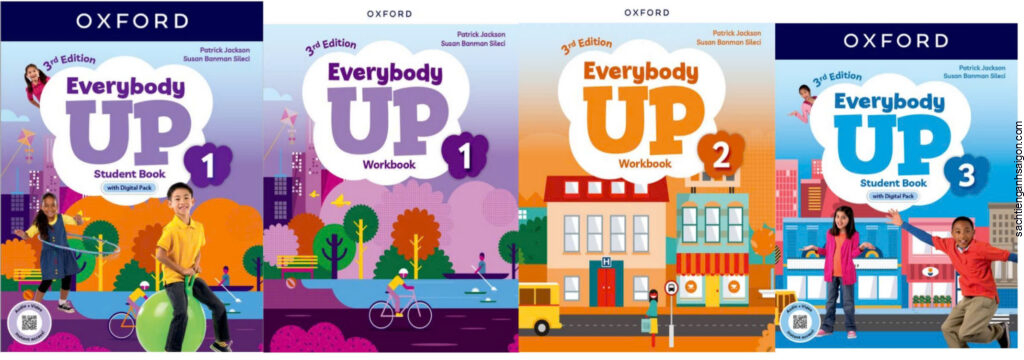 Oxford Everybody Up (3rd Edition 2025) 7 Cấp Độ - Sách Tiếng Anh Sài Gòn