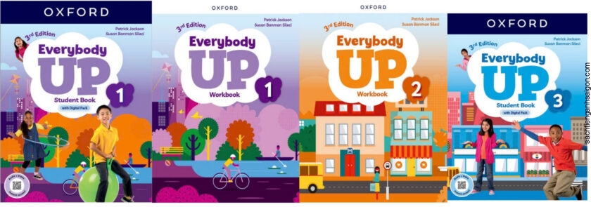 Oxford Everybody Up (3rd Edition 2025) 7 Cấp Độ - Sách Tiếng Anh Sài Gòn
